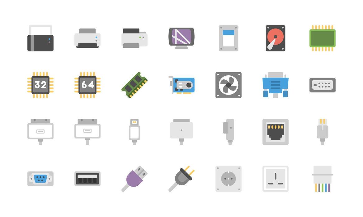 Hardware Icon Vector Art, Icons, and Graphics for Free Download