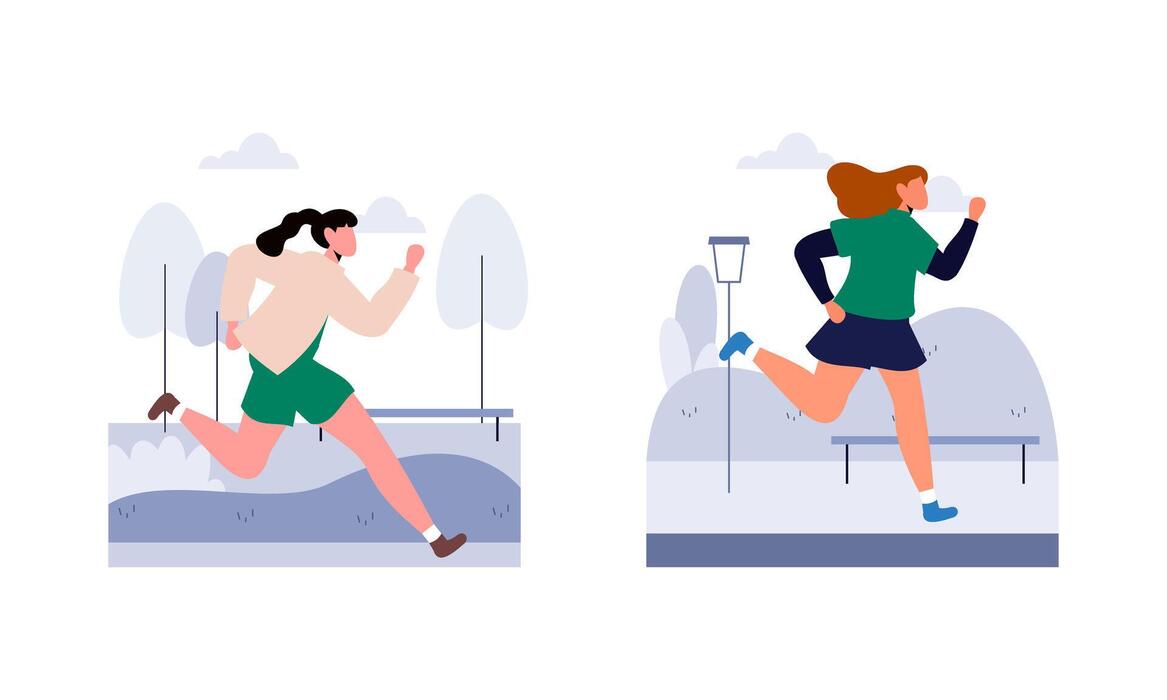 Cross Country Running Vector Art, Icons, and Graphics for Free Download