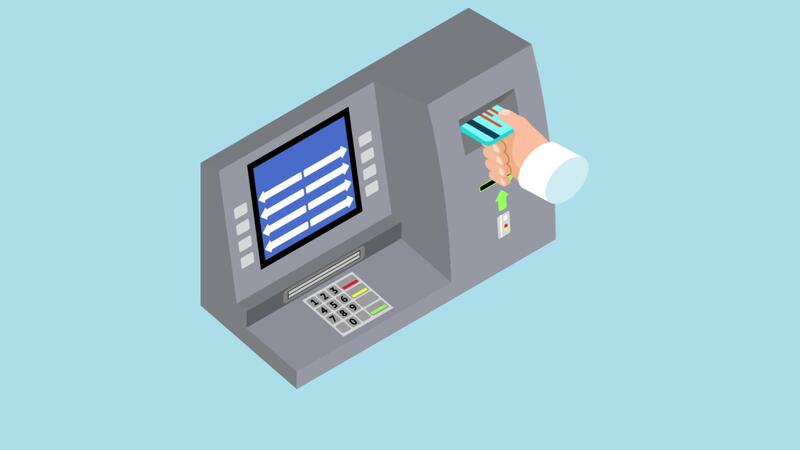 ATM Usage Animation 2D animation 48089282 Stock Video at Vecteezy