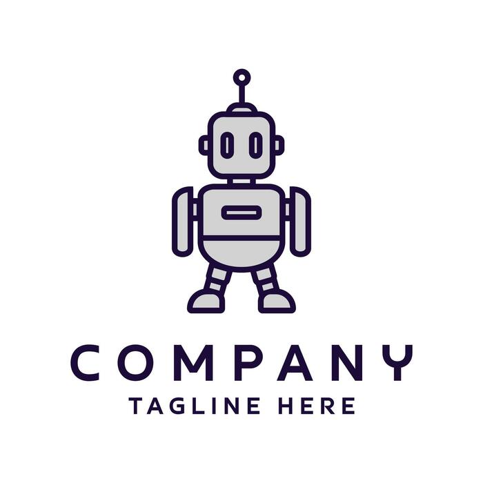 Ai Robot Logo Vector Art, Icons, and Graphics for Free Download