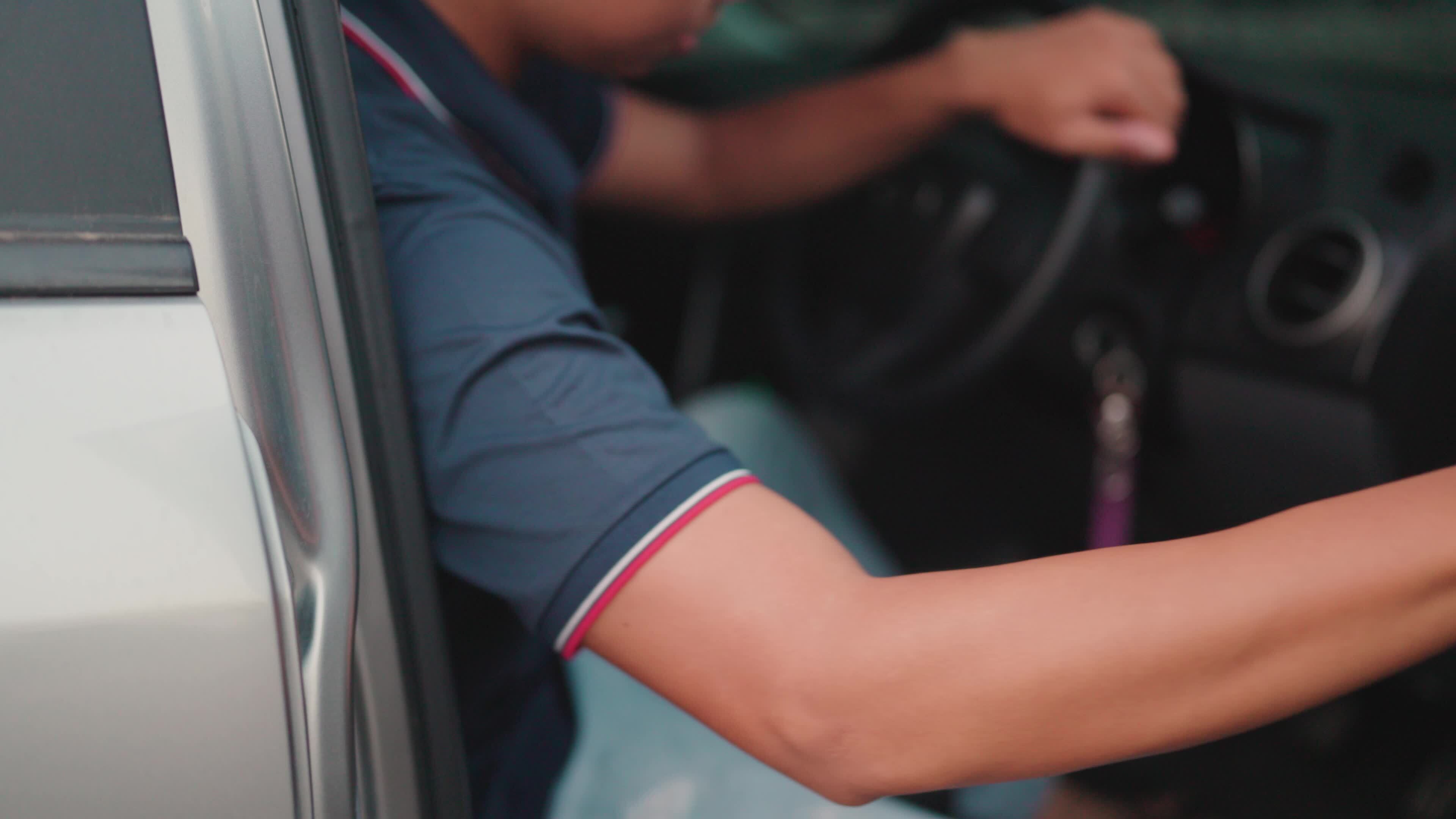 Car Backing Up Stock Video Footage for Free Download