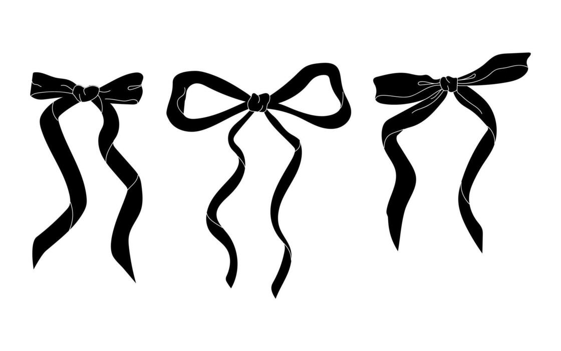 Black Bow Vector Art, Icons, and Graphics for Free Download