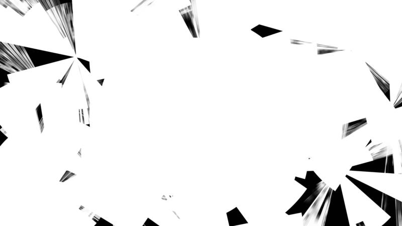 Abstract futuristic transition masks. Black and white animated moving ... Abstract futuristic transition masks. Black and white animated moving ...