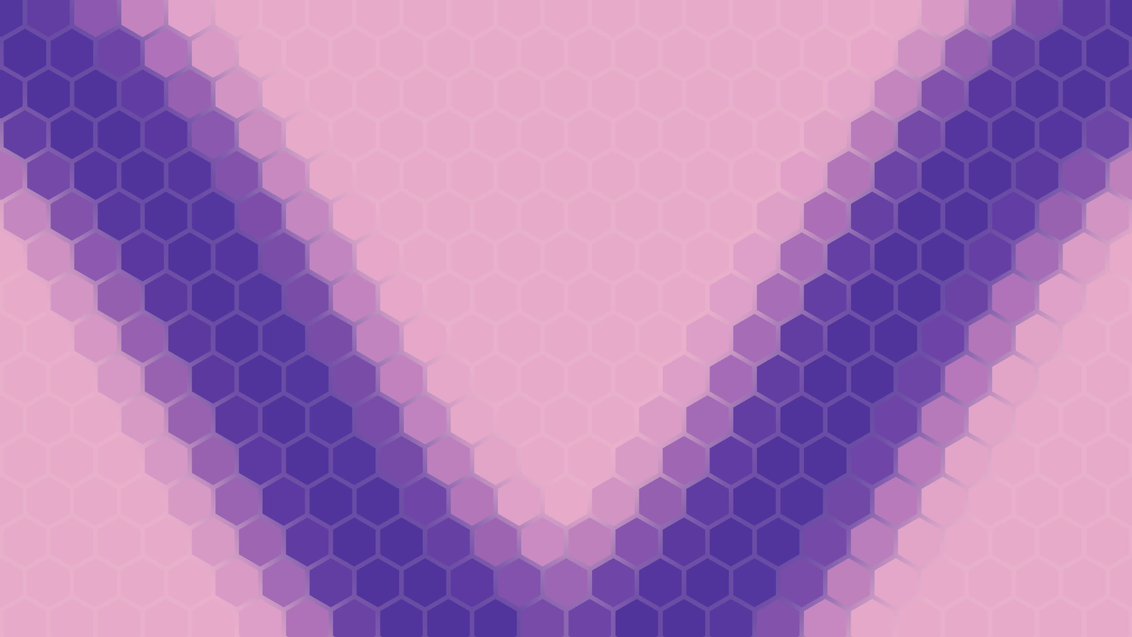 Colored Wave Moving In A Hexagonal Grid A Vibrant And Dynamic Backdrop