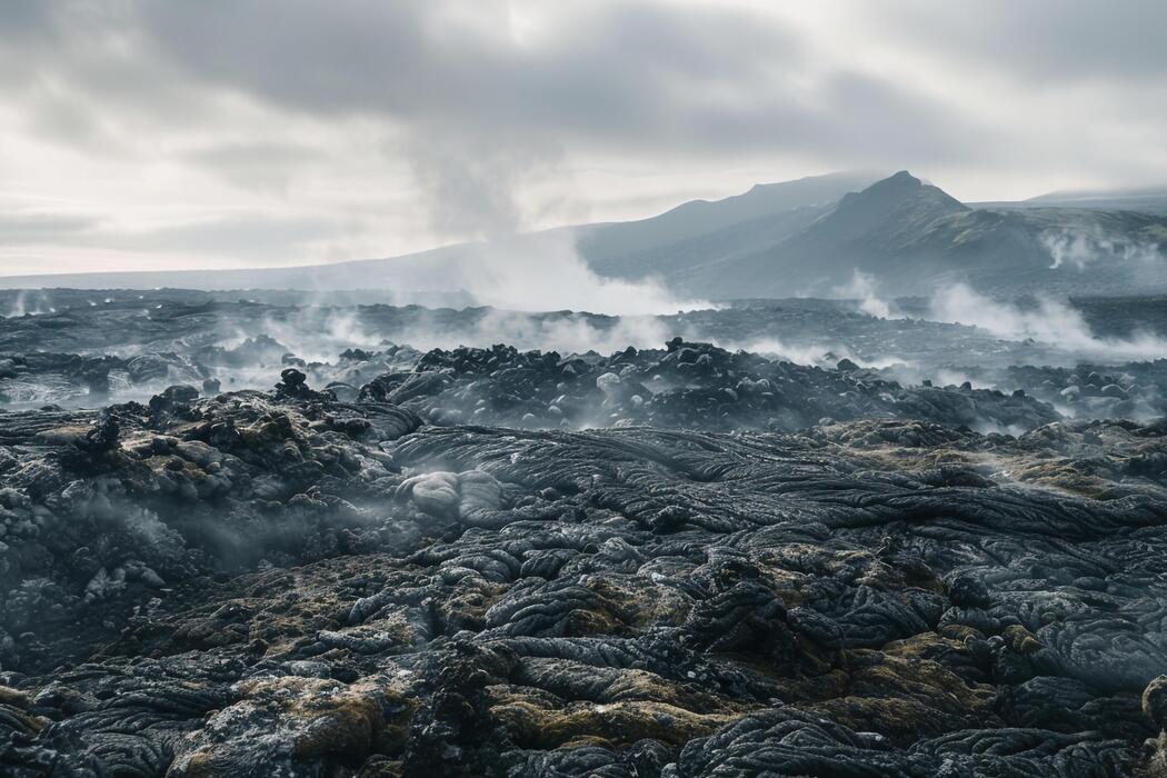 Volcanic Landscape Stock Photos, Images and Backgrounds for Free Download