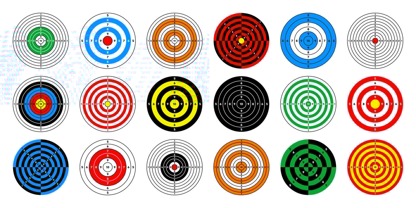 Bullseye Practice Vector Art, Icons, and Graphics for Free Download