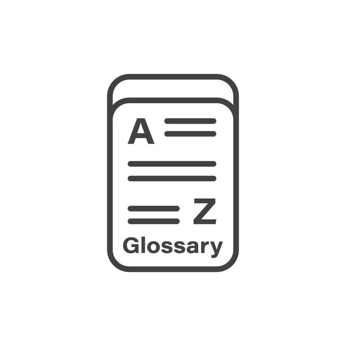 Glossary Icon Vector Art, Icons, and Graphics for Free Download