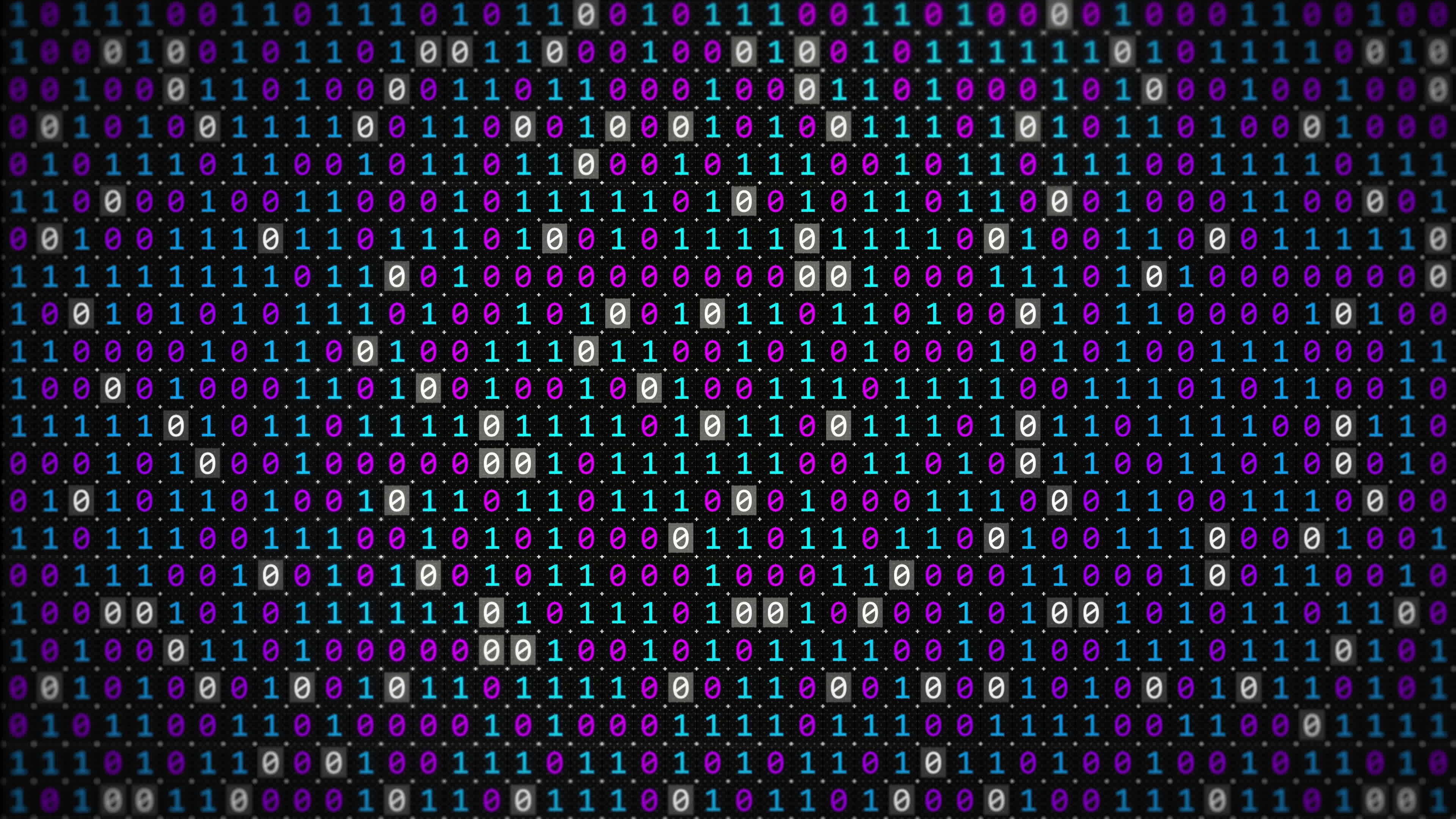 Background Based On Binary Code Technology Protecting Digital Data From Hacking And Viruses