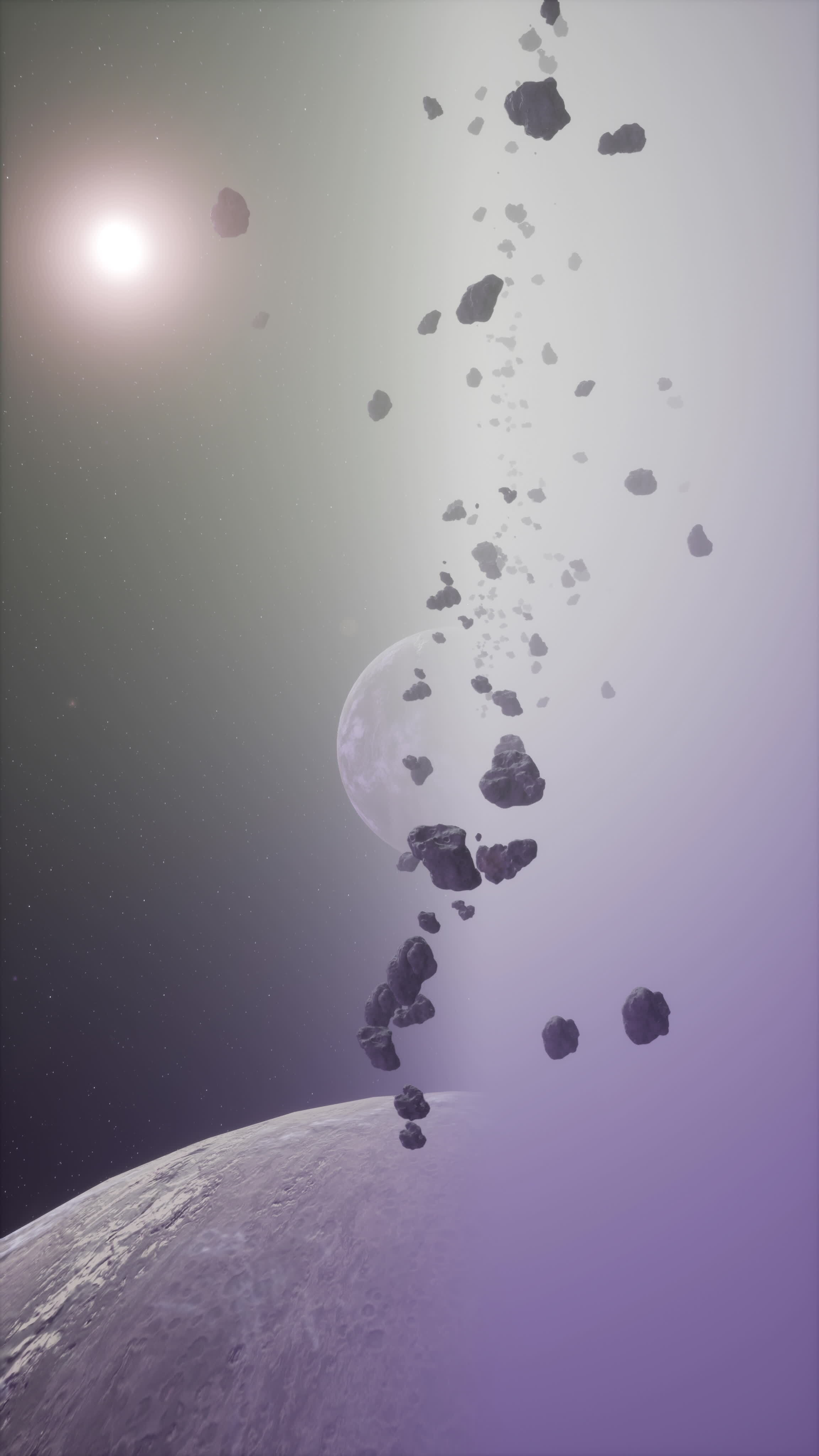 Falling From Space Stock Video Footage for Free Download