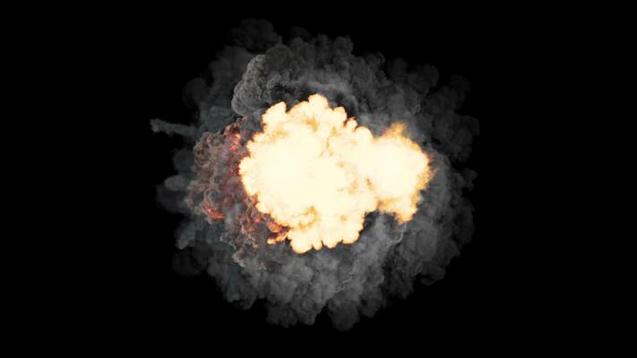 Explosion Overlay Stock Video Footage for Free Download