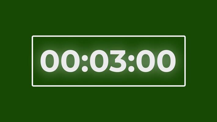 1 Hour Timer Stock Video Footage For Free Download