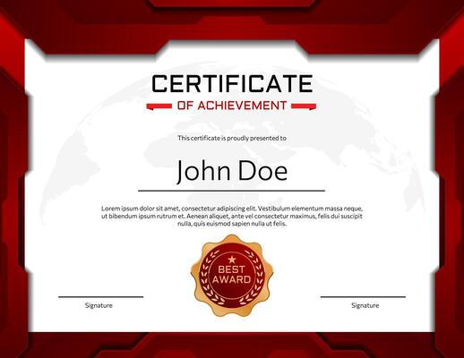 Certificate Templates to Edit & Download Free