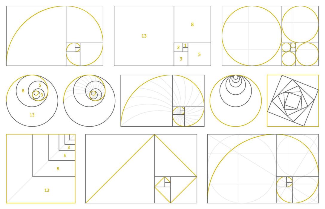 Fibonacci Sequence Logo Vector Art, Icons, and Graphics for Free Download