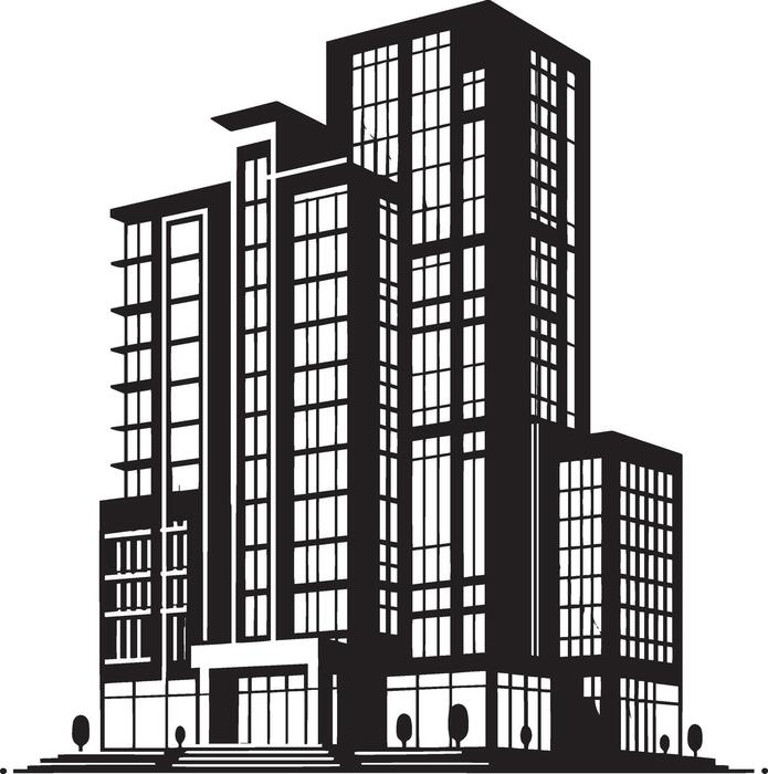 Building Silhouette Vector Art, Icons, and Graphics for Free Download