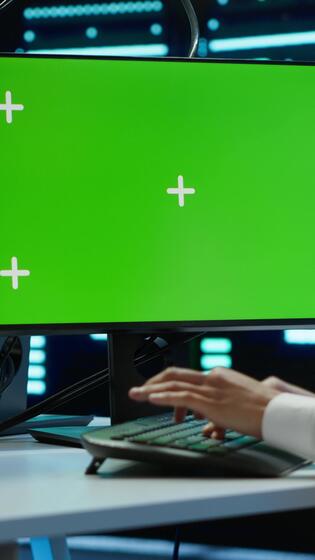 Vertical Admin Using Ai Tech On Isolated Screen Pc To Do Maintenance In