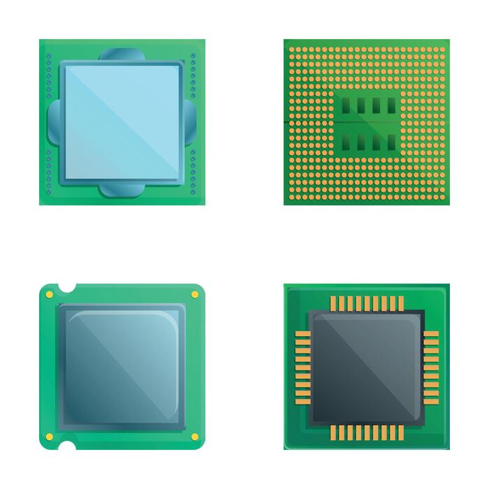 Computer Processor Vector Art, Icons, and Graphics for Free Download