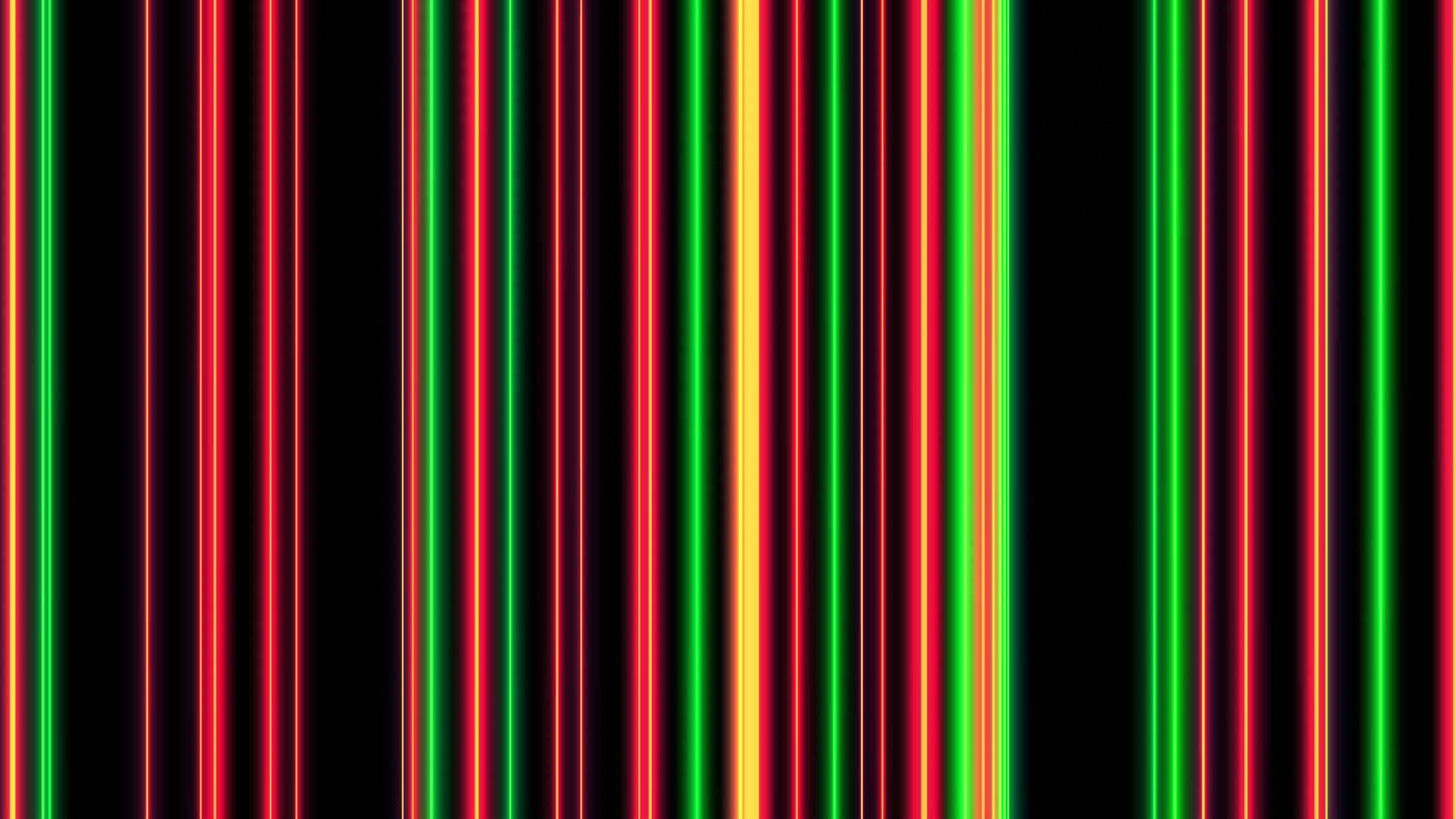 Animation of moving vertical lines on black background. Design. Moving vertical barcode lines in ...