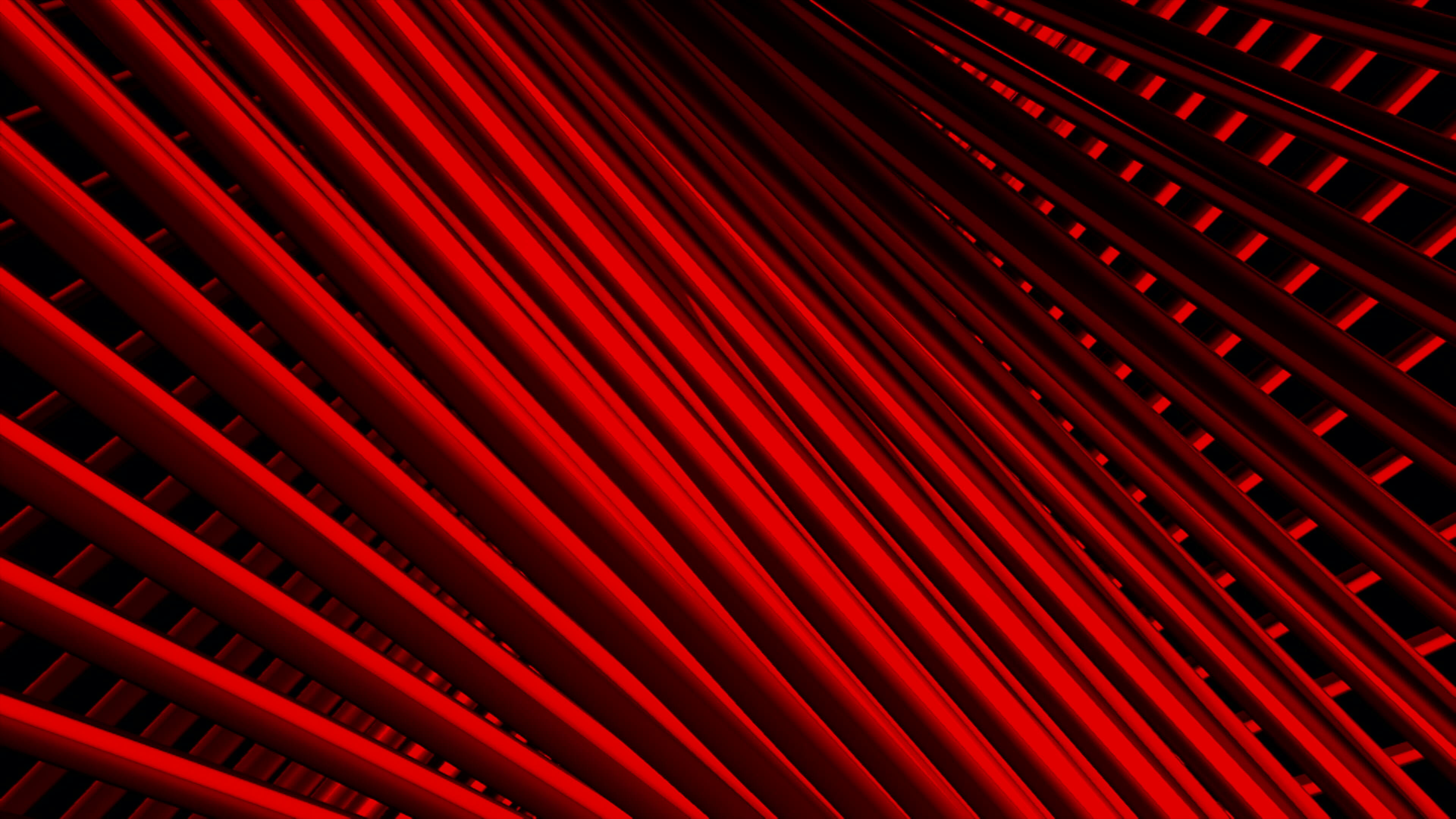 Hypnotic Animation With Curved Linear Design Motion 3d Lines Bend In