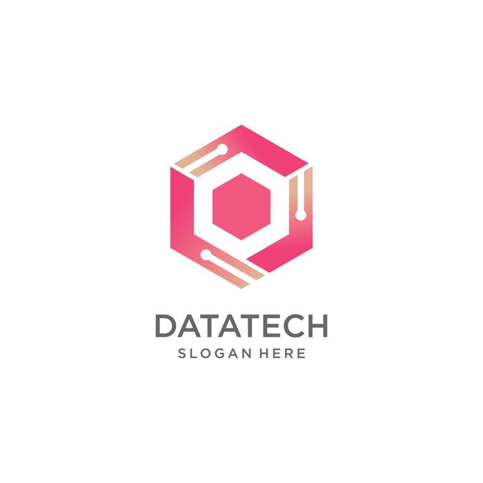 Data Tech Logo Vector Art, Icons, and Graphics for Free Download