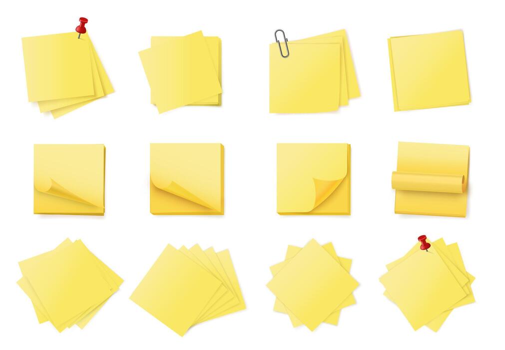 Post It Note Vector Art, Icons, and Graphics for Free Download