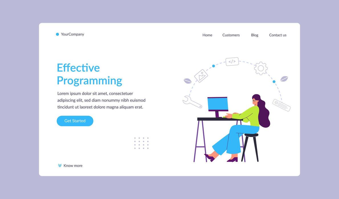 Programming Banner Vector Art, Icons, and Graphics for Free Download