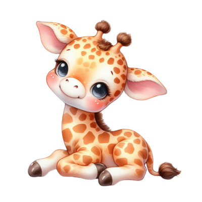 Baby Safari Animals PNGs for Free Download