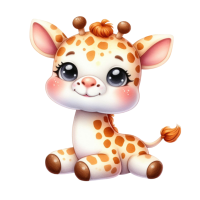 Baby Safari Animals PNGs for Free Download
