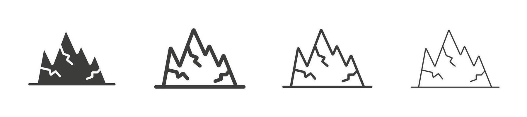 Simple Mountain Vector Art, Icons, and Graphics for Free Download