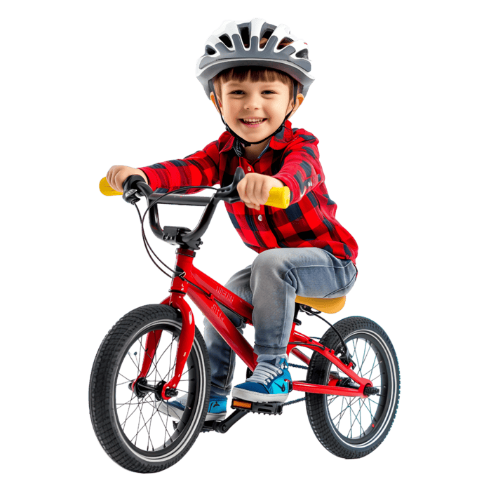 Boy Riding Bicycle PNGs for Free Download