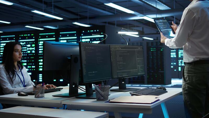 Data center computer scientist responsible for installation of ... Data center computer scientist responsible for installation of ...