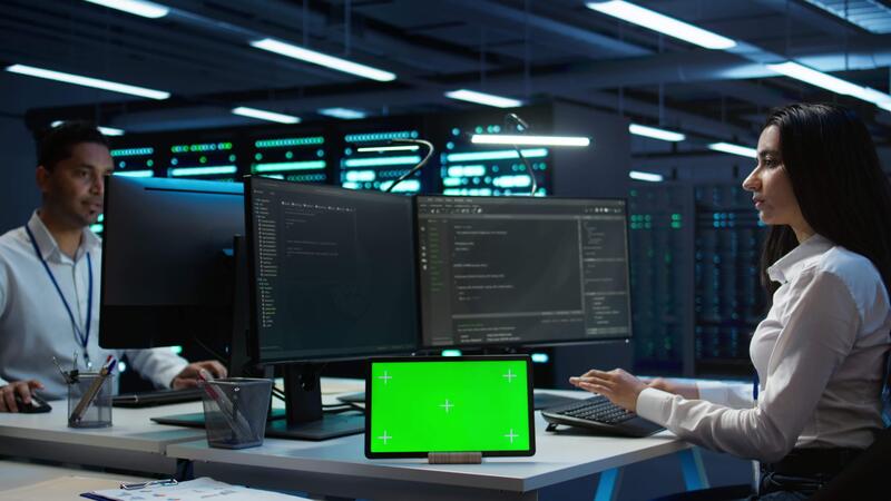 Data Center Developer Responsible For Installation Of Networking