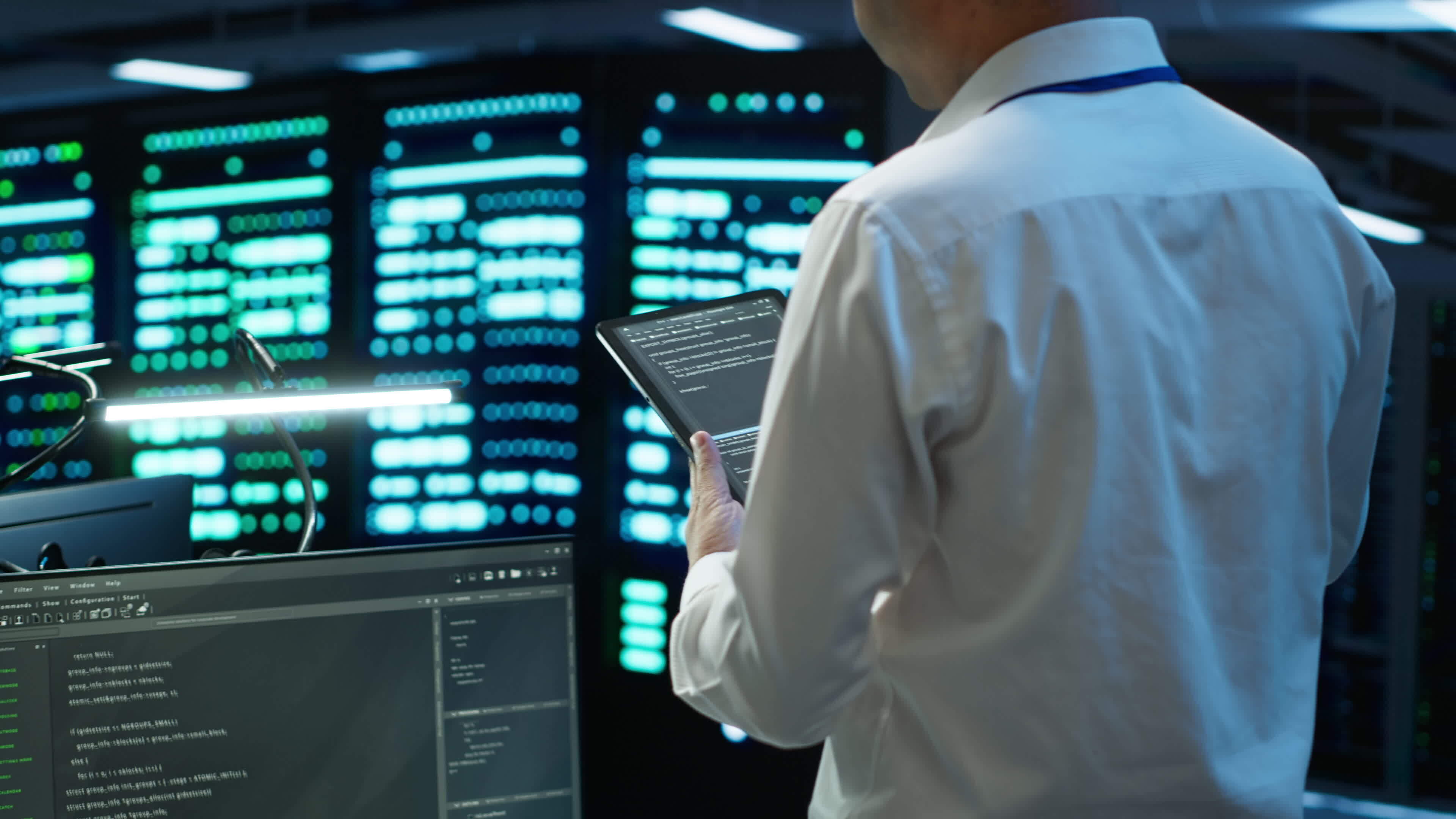 Data center engineer responsible for installation and repair of networking equipment solving ...