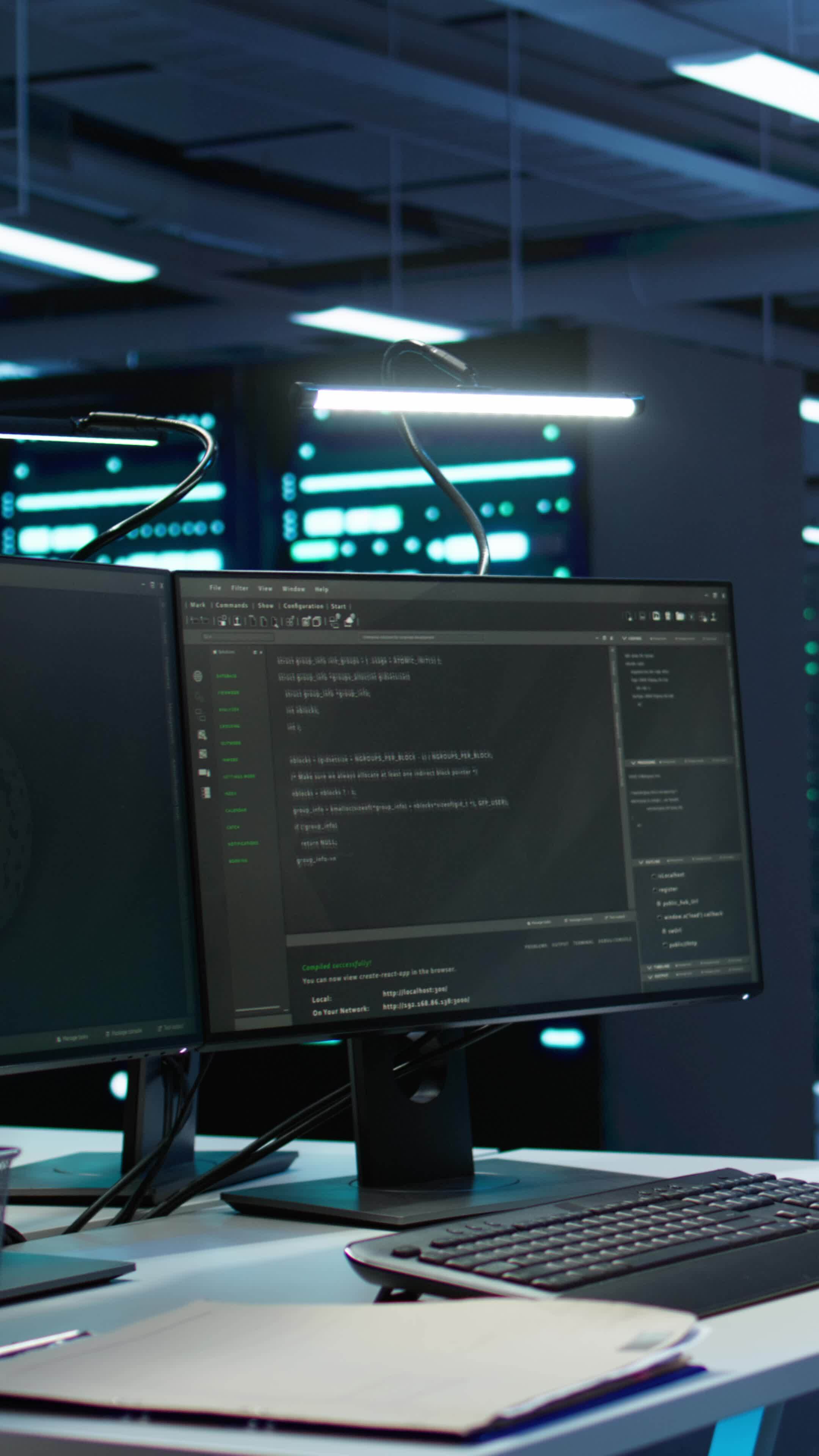 Vertical Data center engineer responsible for installation and repair of networking equipment ...