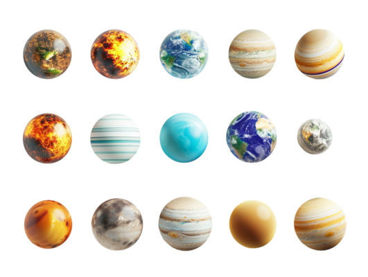 Planets Of The Solar System Pngs For Free Download