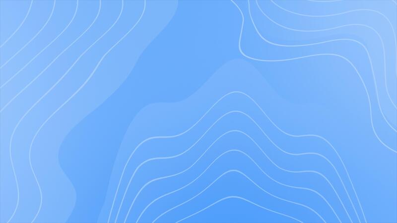 Royal Blue Color Abstract Design Wavy Pattern Liquid Shapes Geometrical