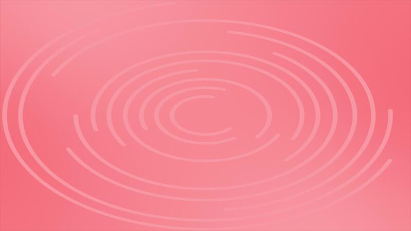 Red Color Rotating Circular Pattern Modern Design Loop Able Geometrical