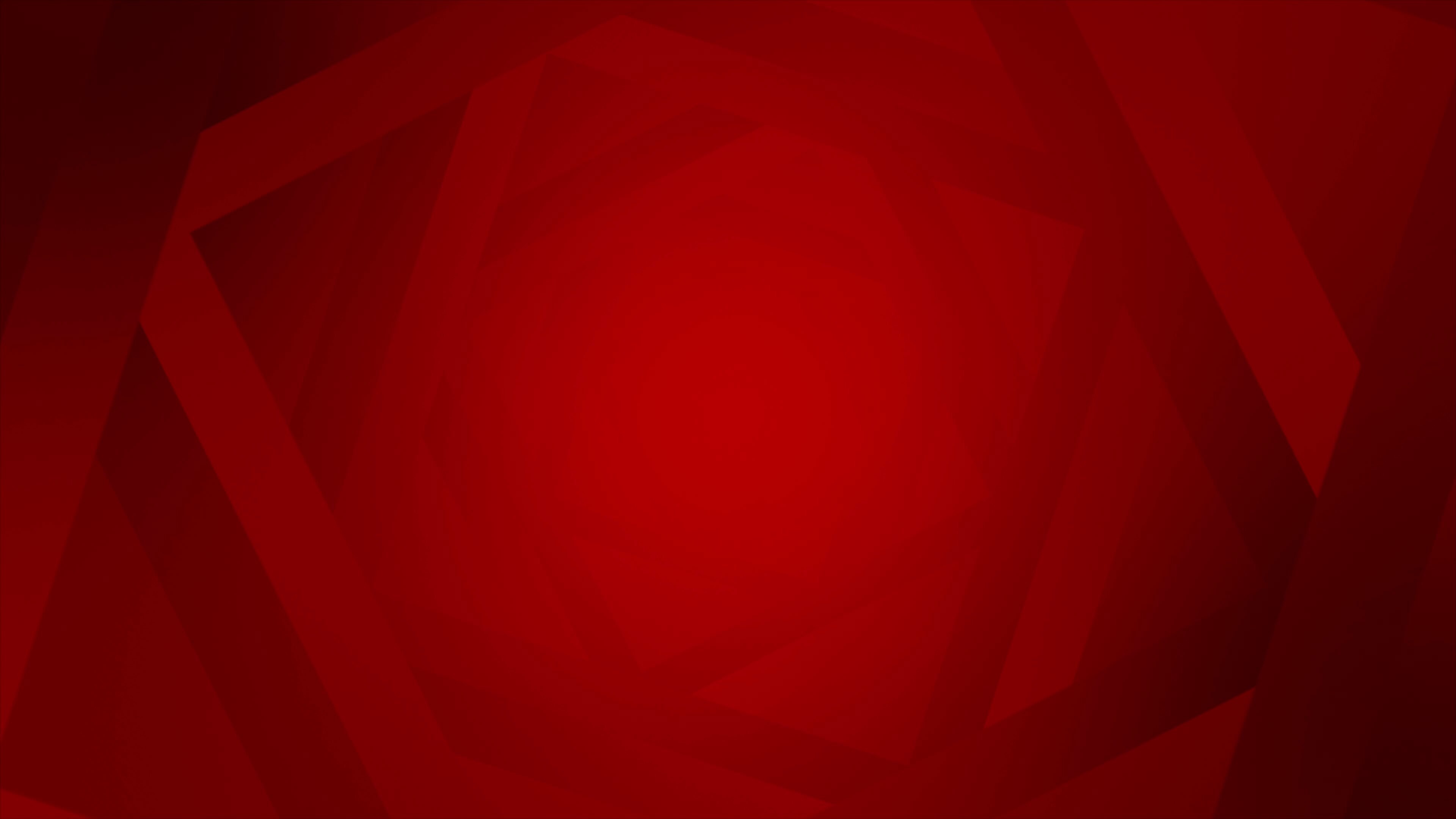 Red Color Rotating Multiple Square Shapes Geometrical Futuristic Dark