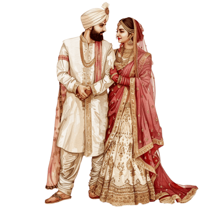 Dulhan PNGs for Free Download
