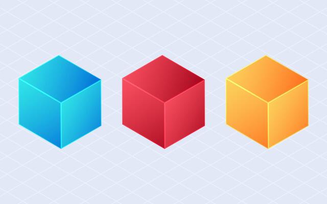 Cube Mockup Vector Art Icons And Graphics For Free Download