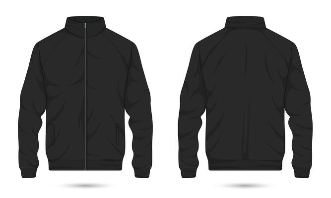 Varsity Jacket Mockup Vector Art Icons And Graphics For Free Download