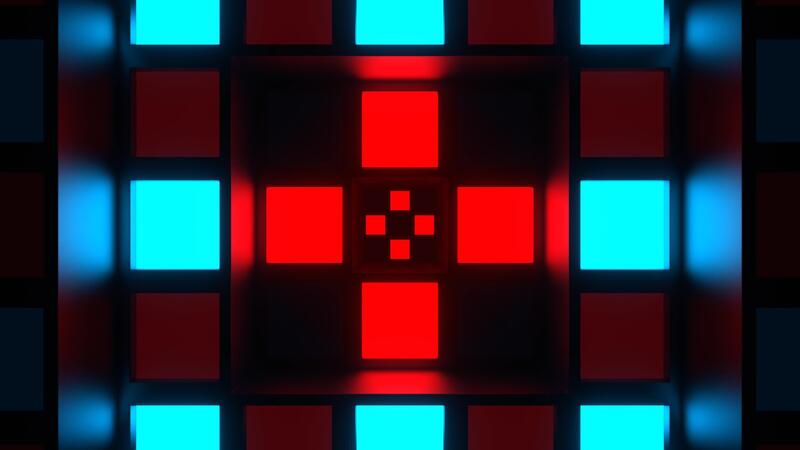 Red And Blue Strobe Lights System Background Vj Loop In 4k 48868646 Stock Video At Vecteezy