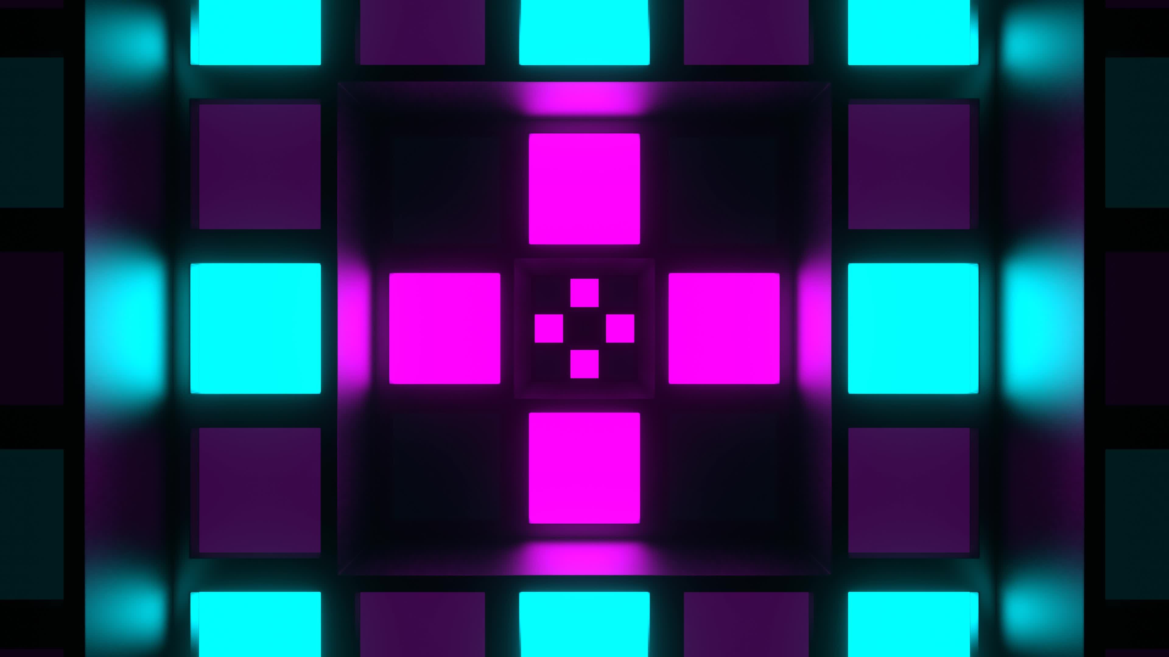 Cyan and Pink Strobe Lights System Background VJ Loop in 4K 48868671 Stock Video at Vecteezy