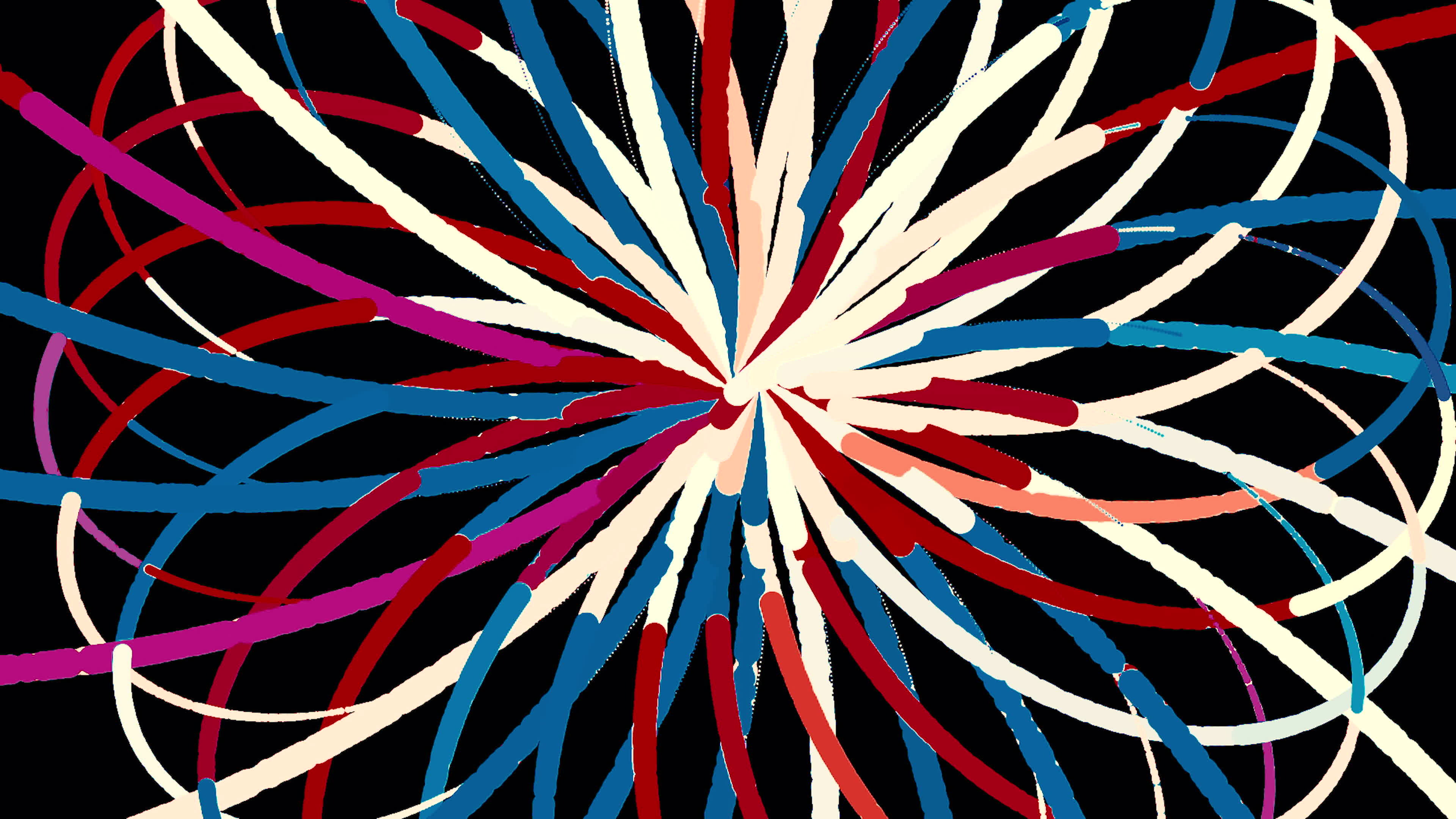 Colorful Pattern Of Spiral Lines With Moving Vortex Motion Geometric Pattern With Spiral Lines