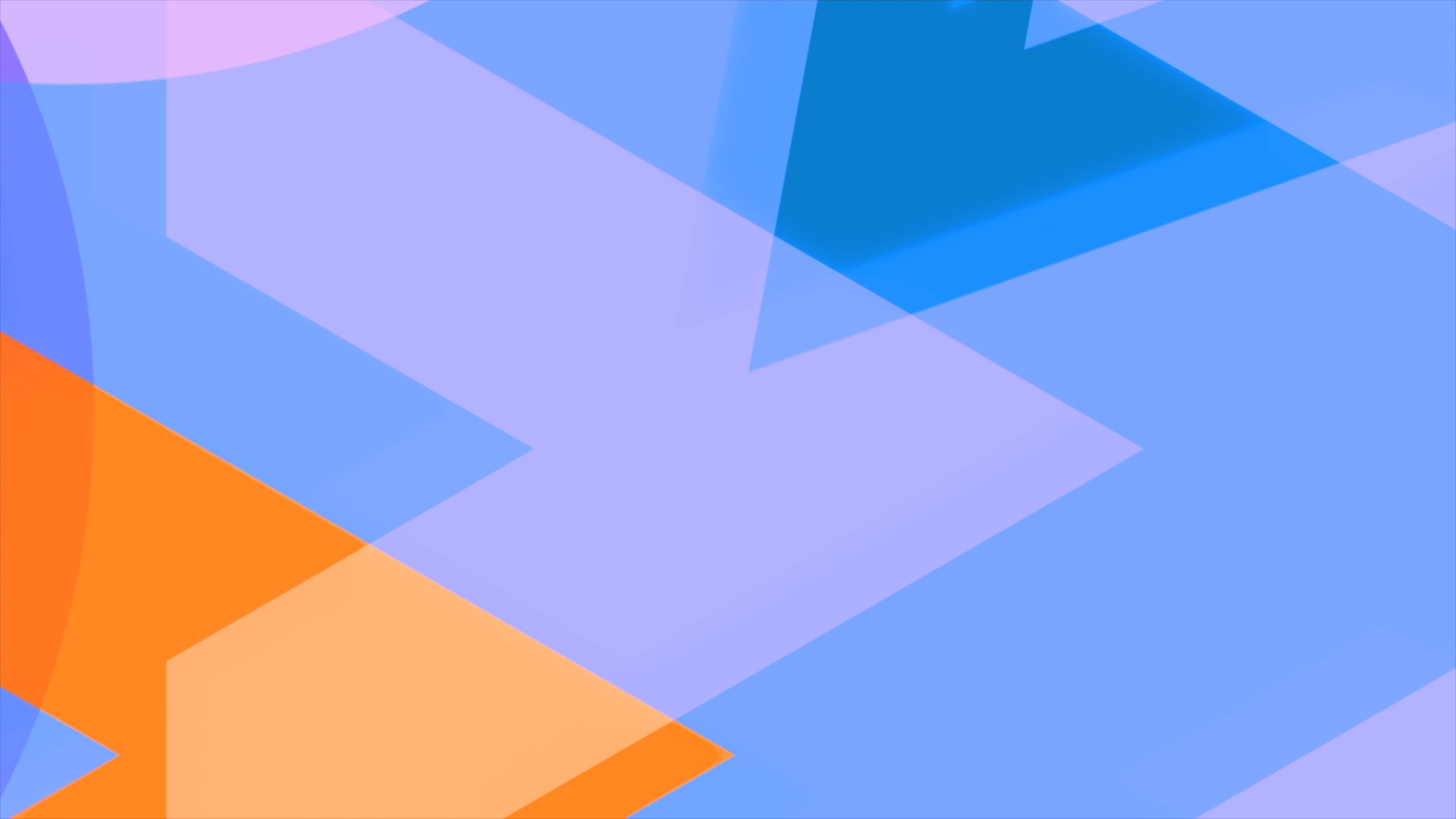 Animated Background With Moving Triangles To Open Motion Colorful