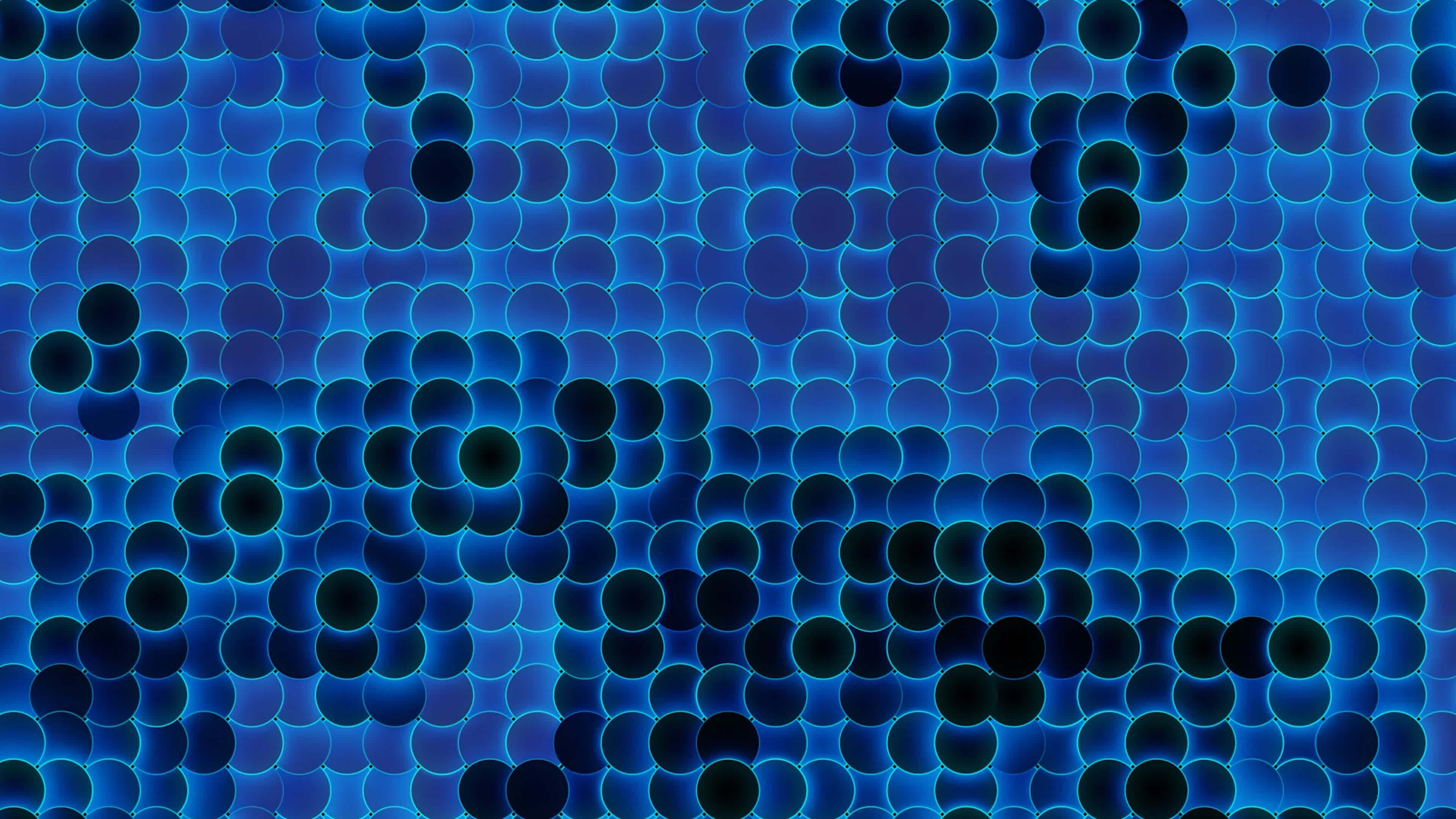 Background Of Moving Dots With Glowing Lines Design Moving Dots In Style Of Bubbling Bubbles