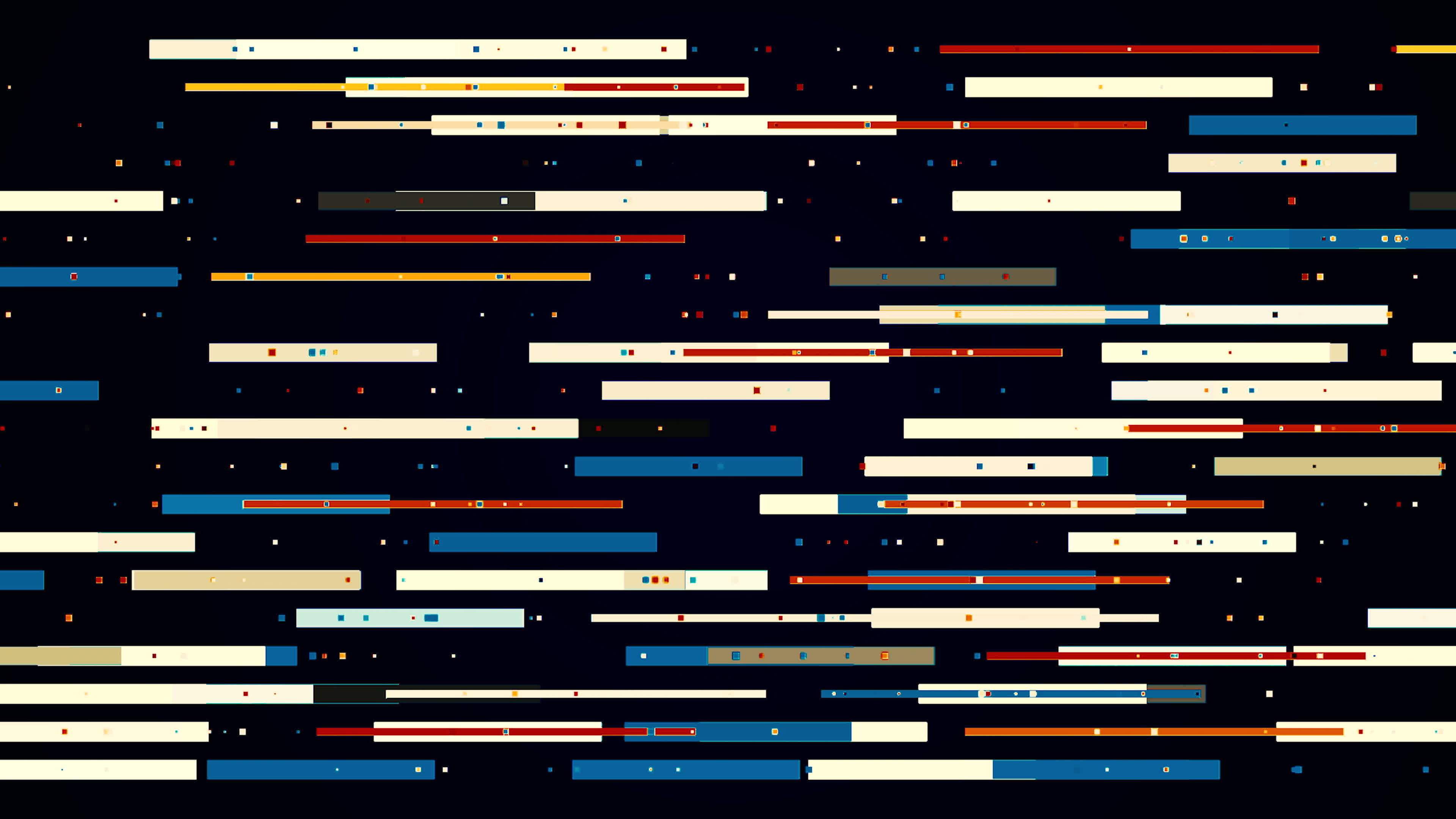 Abstract Colorful Stripes Move Horizontally Motion Colorful Stripes