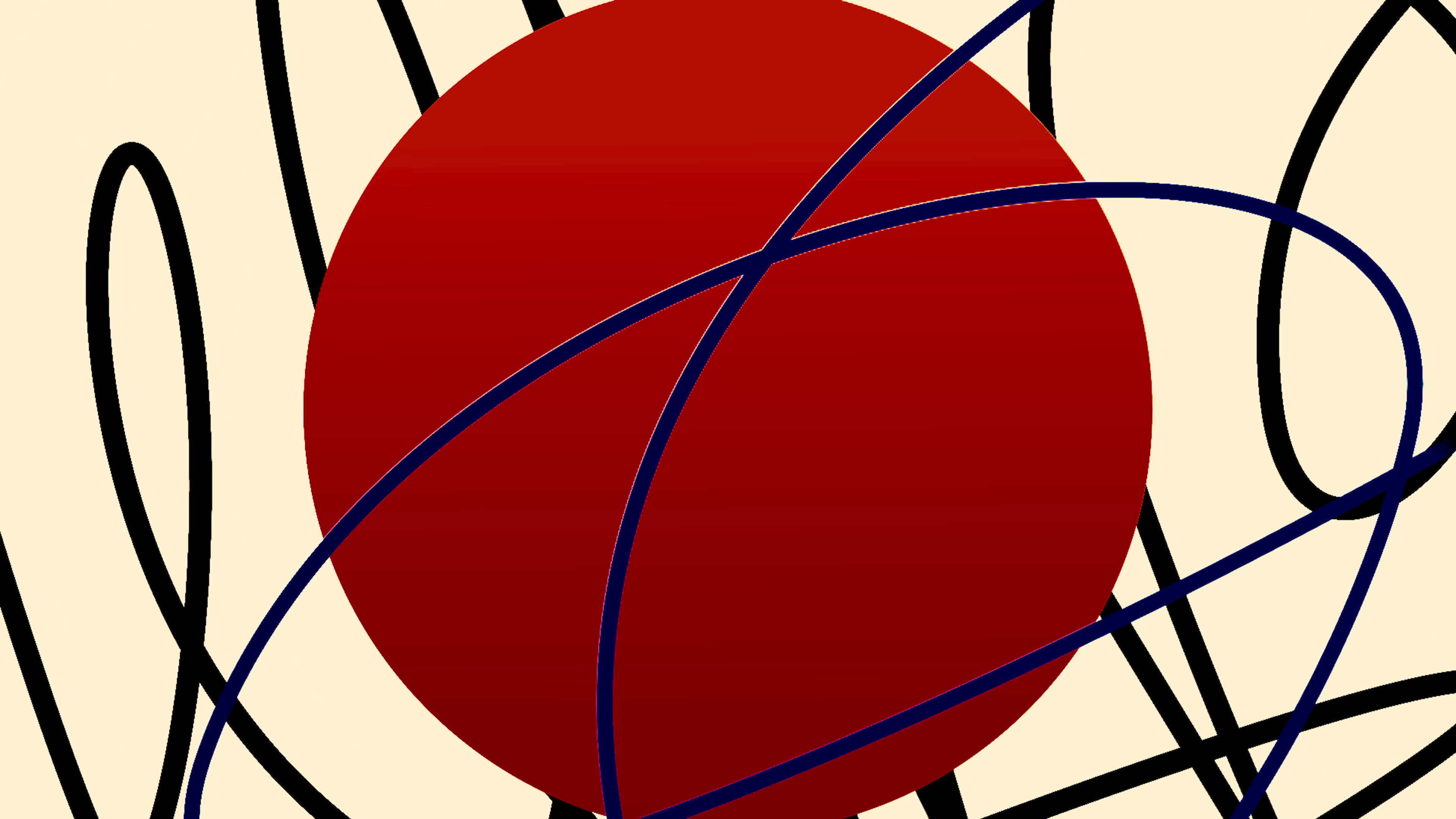 Stylish Animation With Moving Curved Lines Motion Animated Background