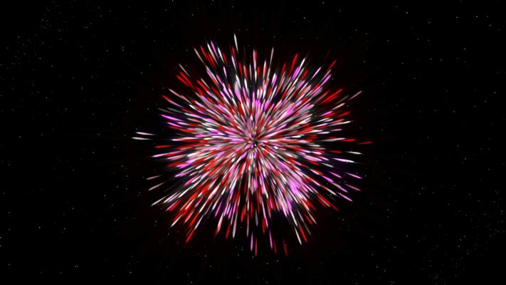 Animated Fireworks Stock Video Footage for Free Download