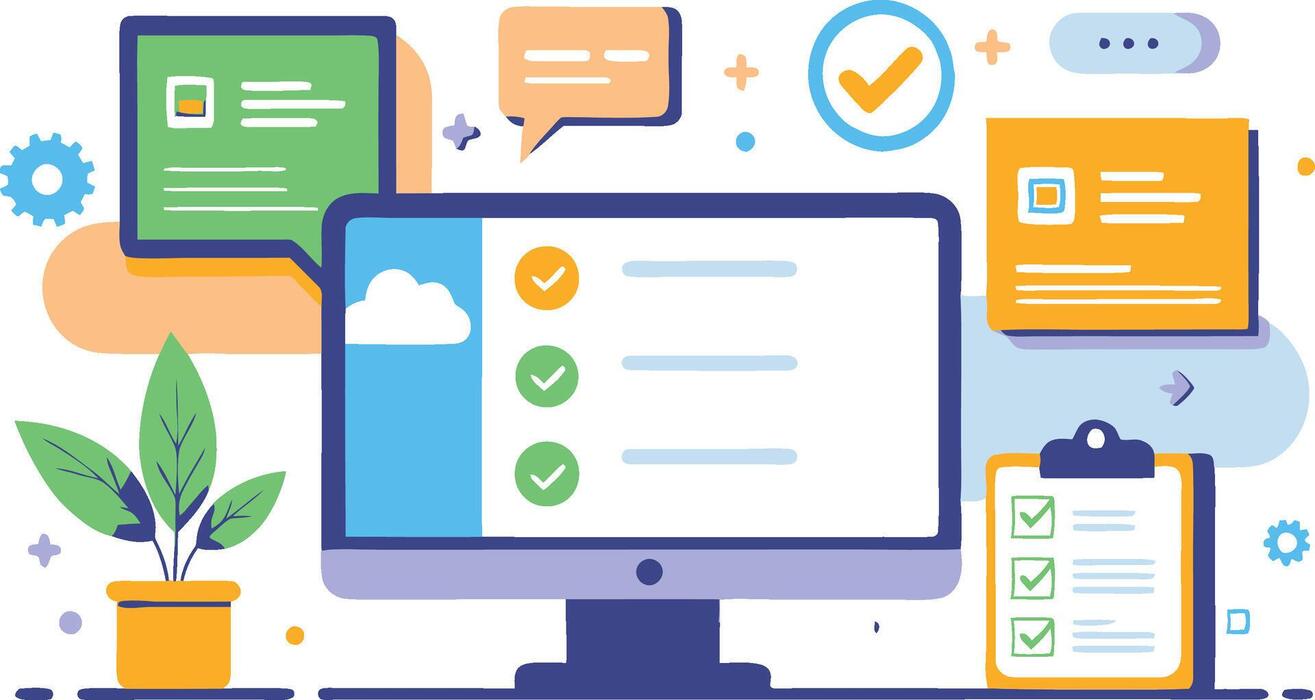 Feedback Survey Vector Art, Icons, and Graphics for Free Download