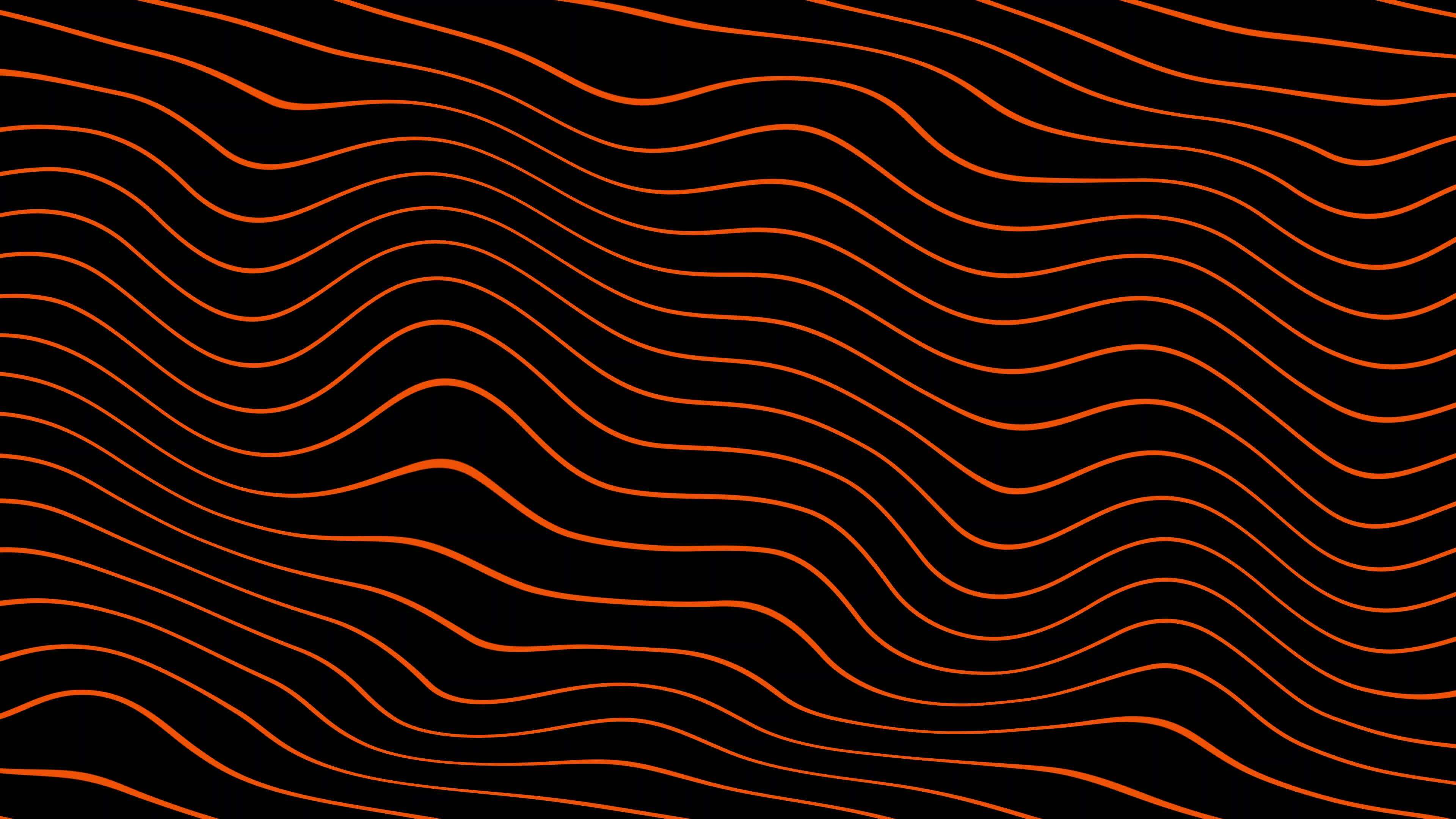 Abstract Waving Lines Fx Background Loop 4k Animation Of An Abstract Fractal Digital Lines